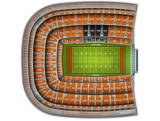 Oklahoma State Stadium Seating Chart