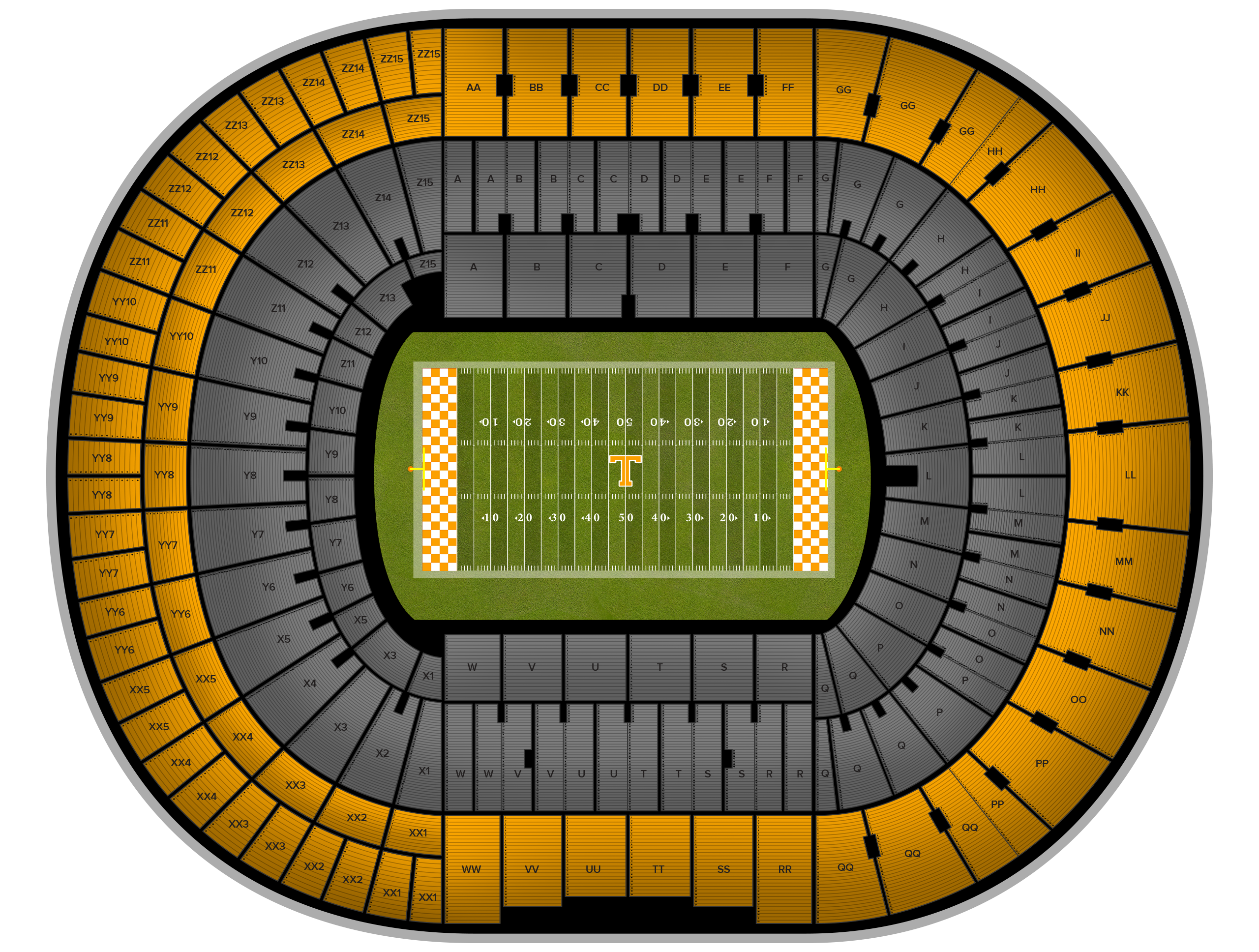 Neyland Stadium Tickets & Events | Gametime